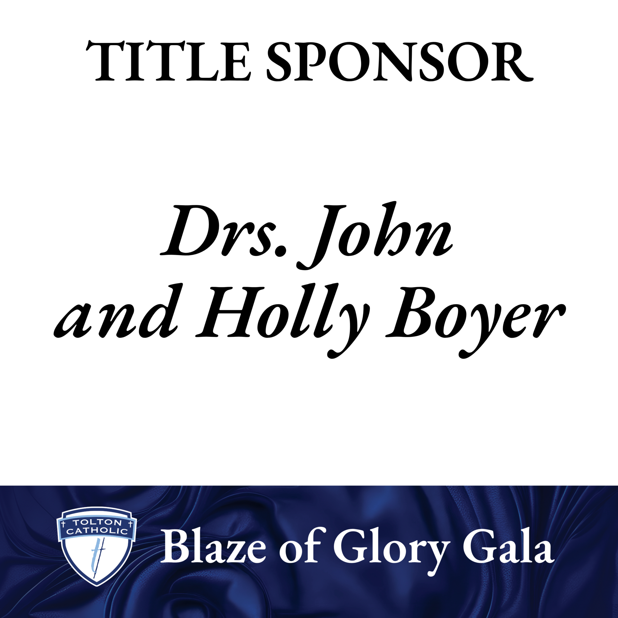 Blaze of Glory | Fr. Tolton Catholic High School